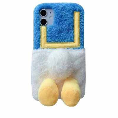 Cute Cartoon Character Plush Phone Cases for iPhone 11 – wowacase
