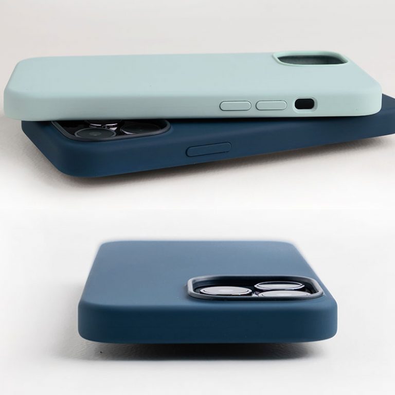 Blue Silicone iPhone Case – wowacase