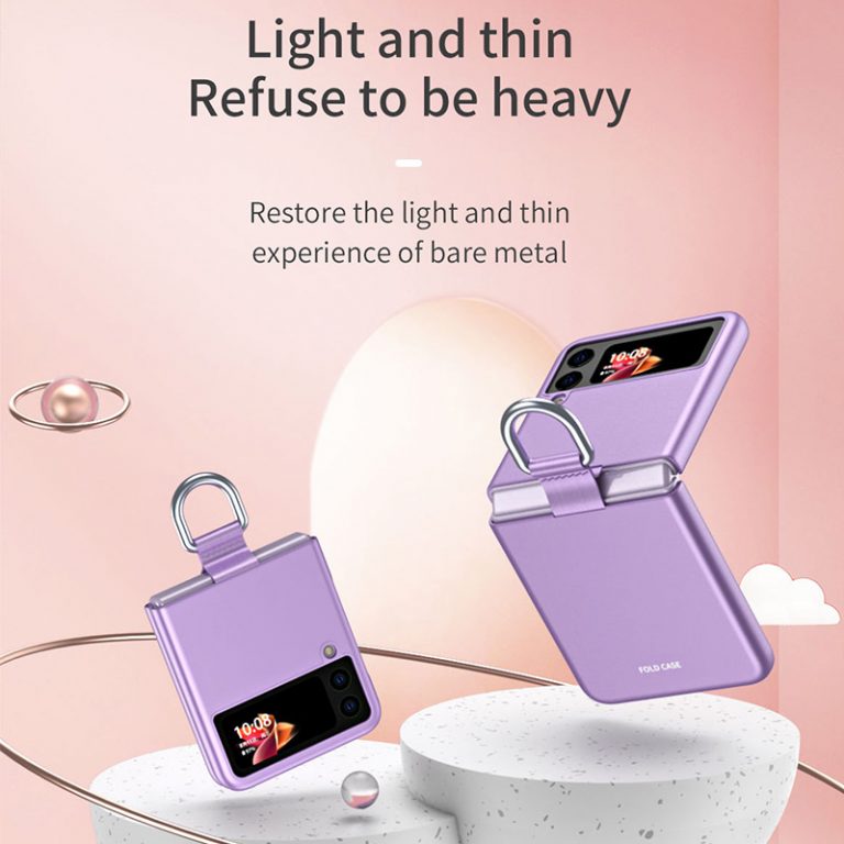 Exquisite Samsung Z Flip 3 Cover with Ring – wowacase