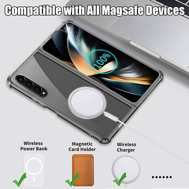Clear Fold 4 Magnetic Case – wowacase